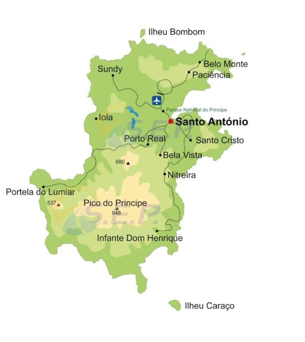 Die Insel Príncipe - Sao Tomé et Principe - SEP Voyages, Lausanne